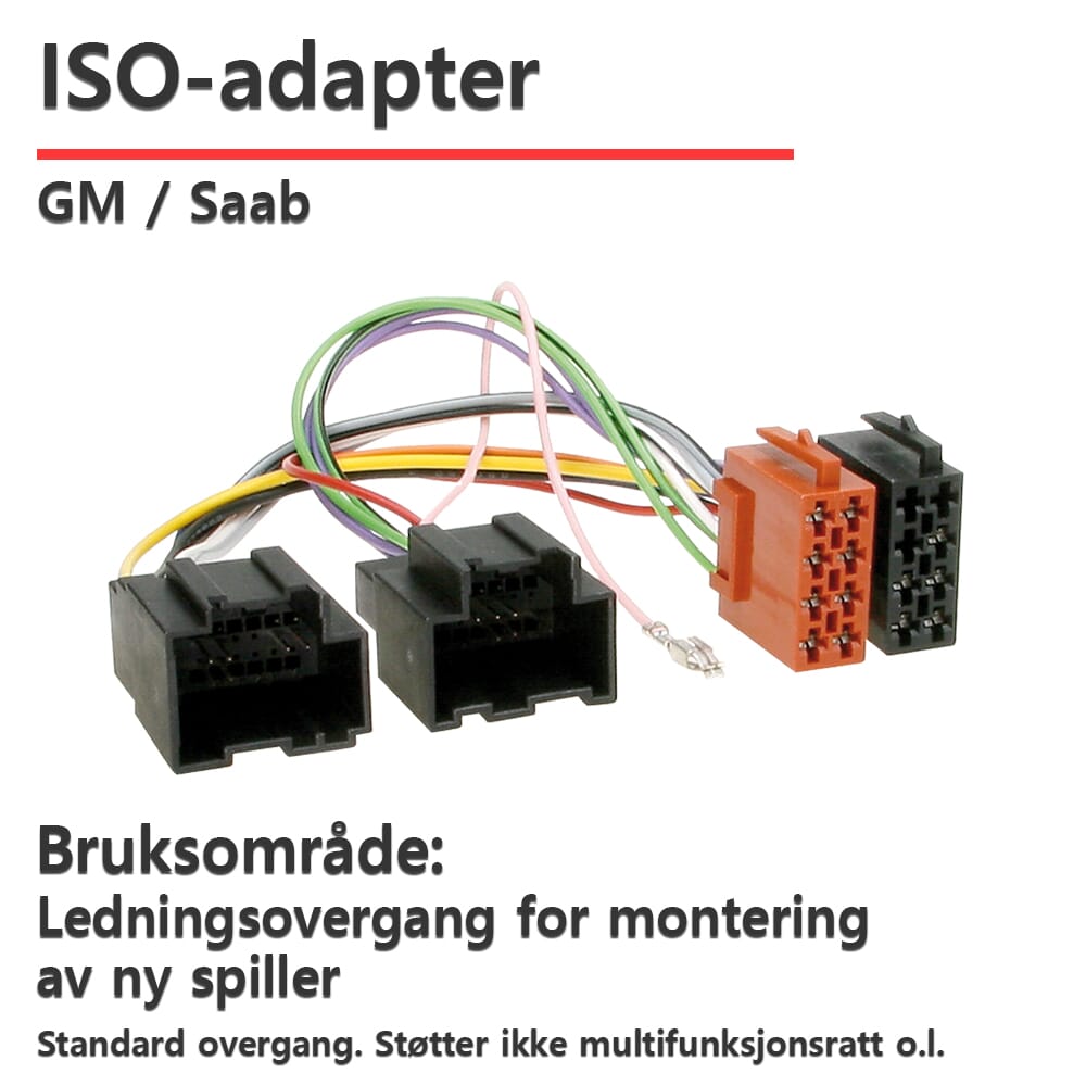 GM ISO-adapter - bassbrothers.no