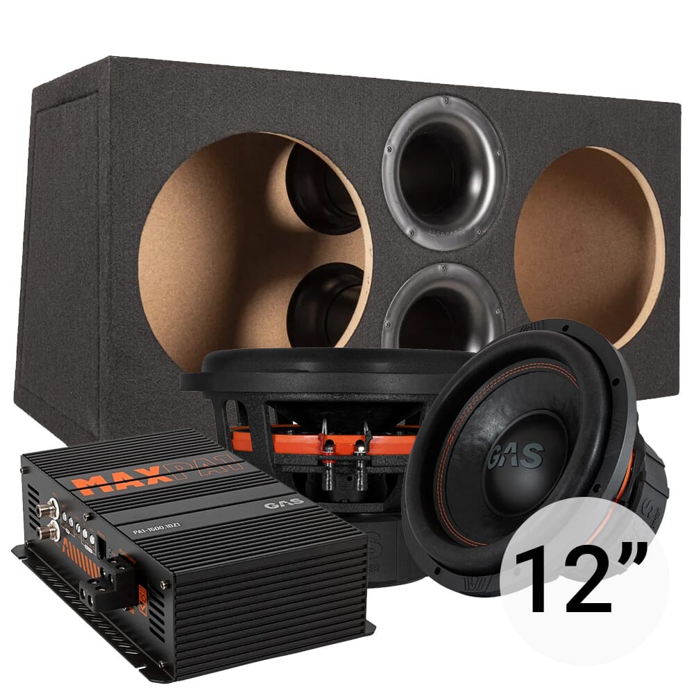 GAS MAX 2x12`` basspakke - bassbrothers.no