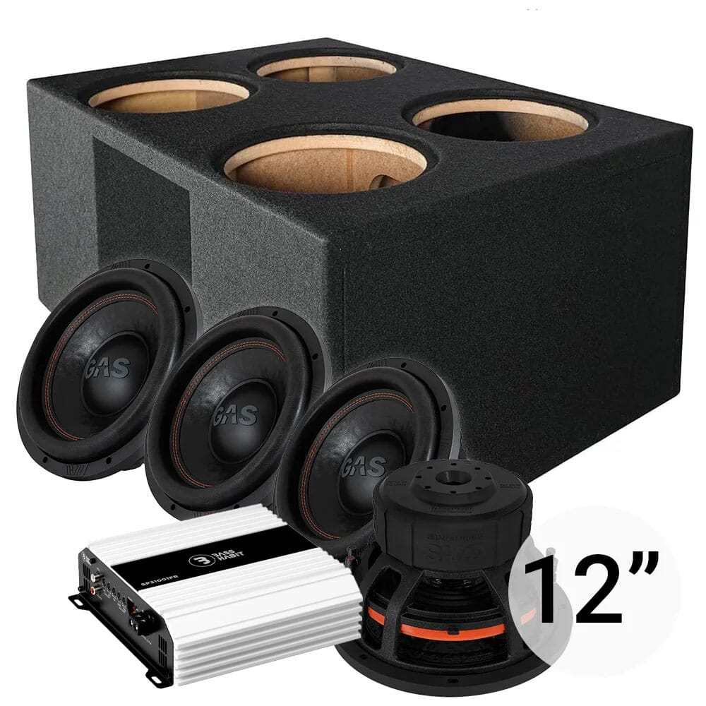 GAS MAX / Bass Habit Elite 4x12`` basspakke - bassbrothers.no