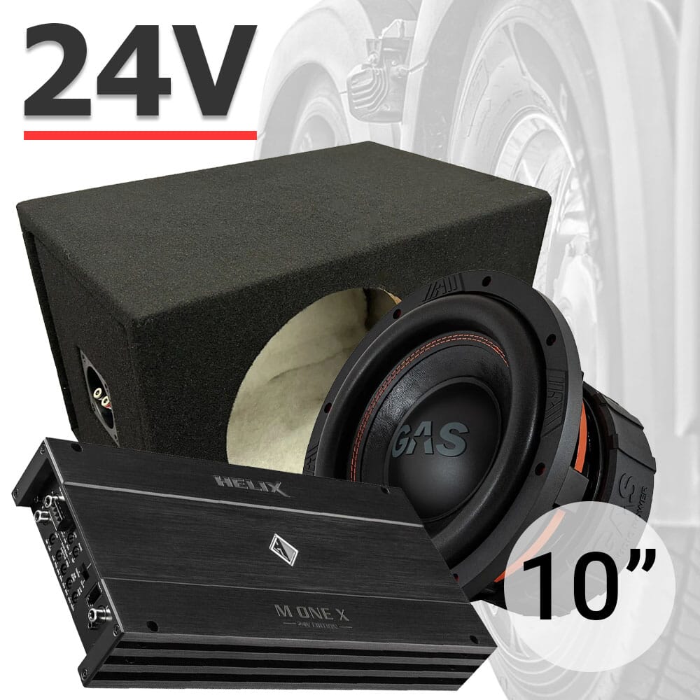 GAS/Helix 24V basspakke for lastebil - bassbrothers.no