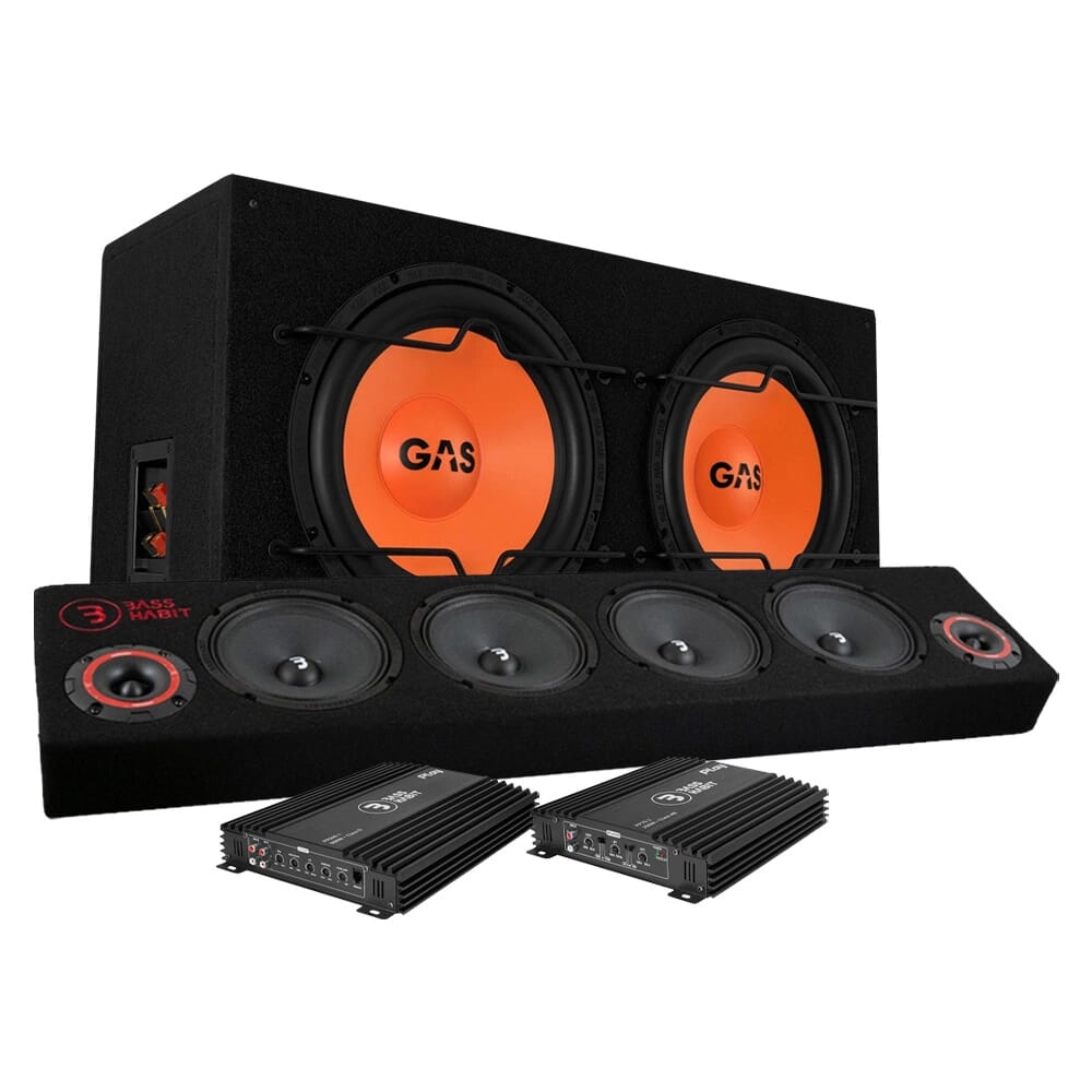 GAS MAD / Bass Habit 2x12`` basspakke med Raggarplanke - bassbrothers.no