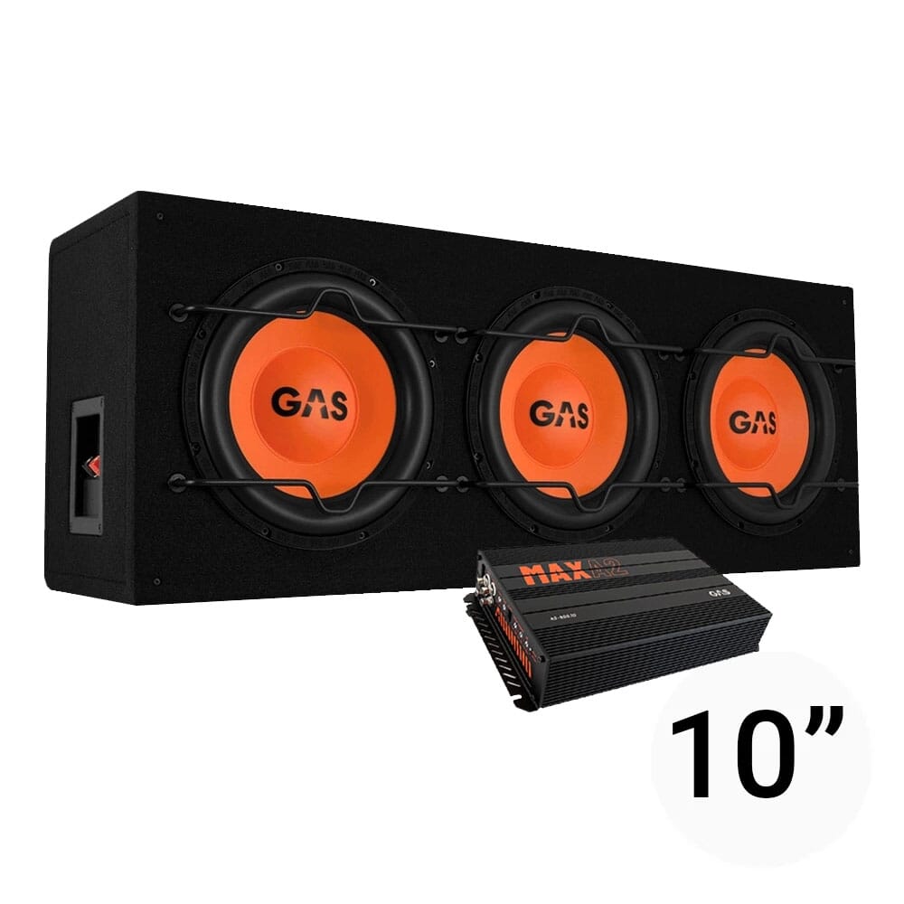 GAS MAD 3x10`` basspakke - bassbrothers.no