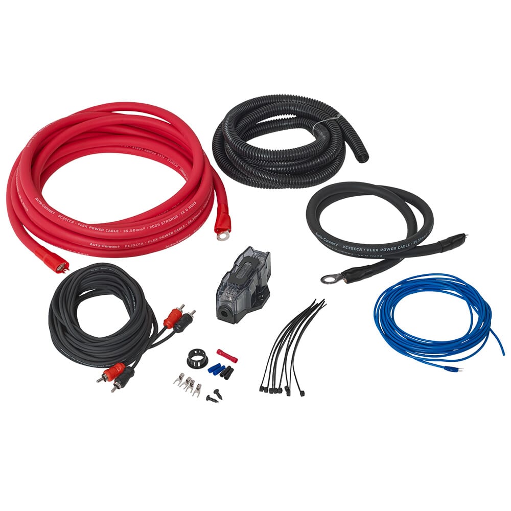 Auto-Connect Pure CCA Power Wiring Kit 35 mm2 - bassbrothers.no