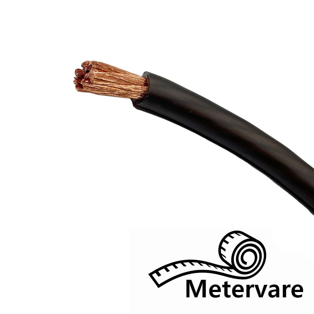 Auto-Connect Power Cable CCA Flex 35mm2 sort - bassbrothers.no