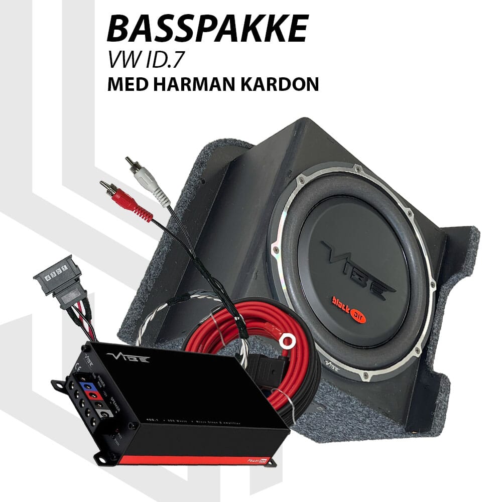 Vibe basspakke VW ID.7 med Harman Kardon - bassbrothers.no